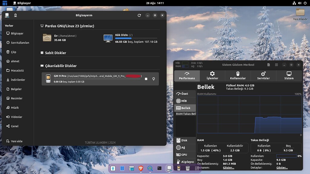 Gnome 23.2 Telefonu Usb İle bağlantıda İlk başta kasma problemi - Yeni ...