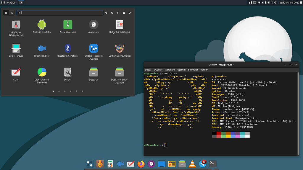 Pardus 21.2 Budgie masaüstü ortamı nasıl kurulur? - GNOME - Pardus ...